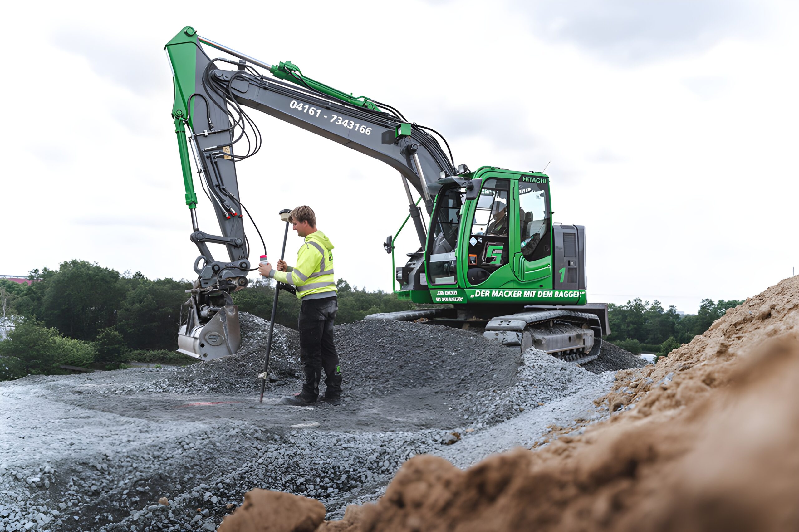 Der Macker Mit Dem Bagger Gmbh